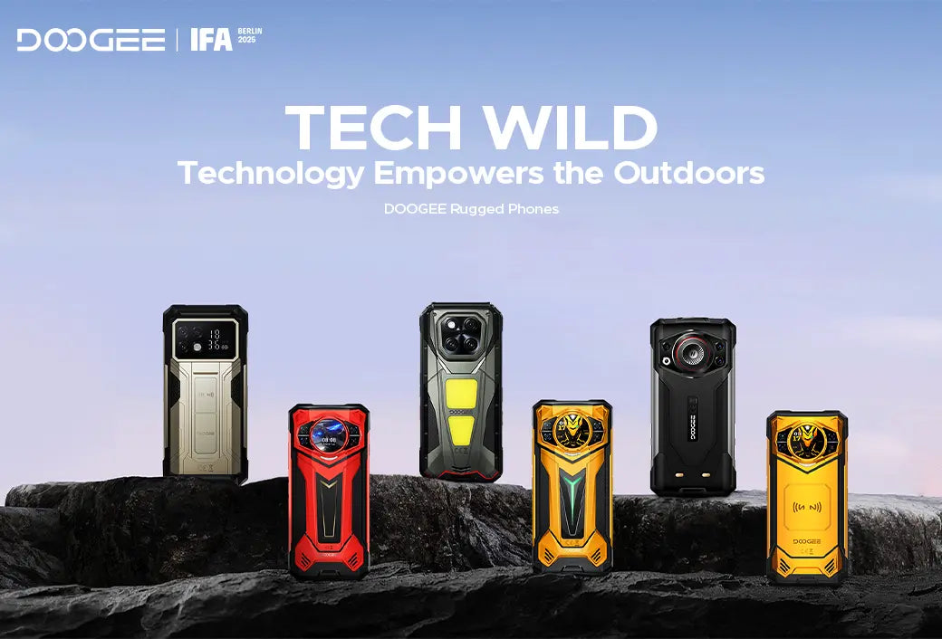 DOOGEE Showcases “Tech Wild” at IFA 2025 with Its Classic Rugged Smart ...
