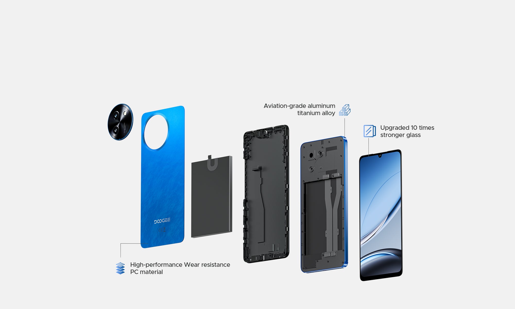 Note 59 5G Higher Speed, Larger battery Slimmer body – doogee.com